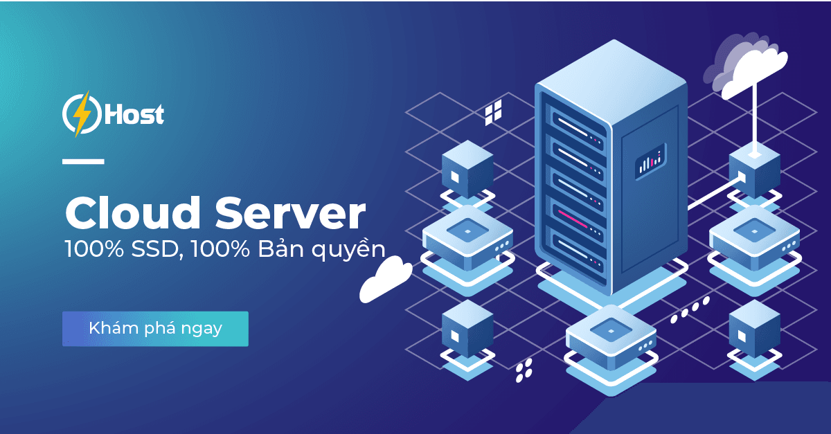 SSD Cloud Server - Shost.vn